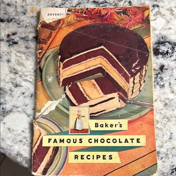 Bakers | Kitchen | Bakers Famous Chocolate Recipes Book | Poshmark